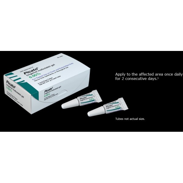 Picato gel 500 mcg/g x 2 tuburi | eFarma