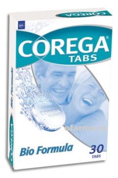Corega Tabs Bio Formula Tablete Curatare Proteza | eFarma