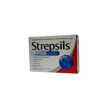 Strepsils Plus X 24 pastile | eFarma