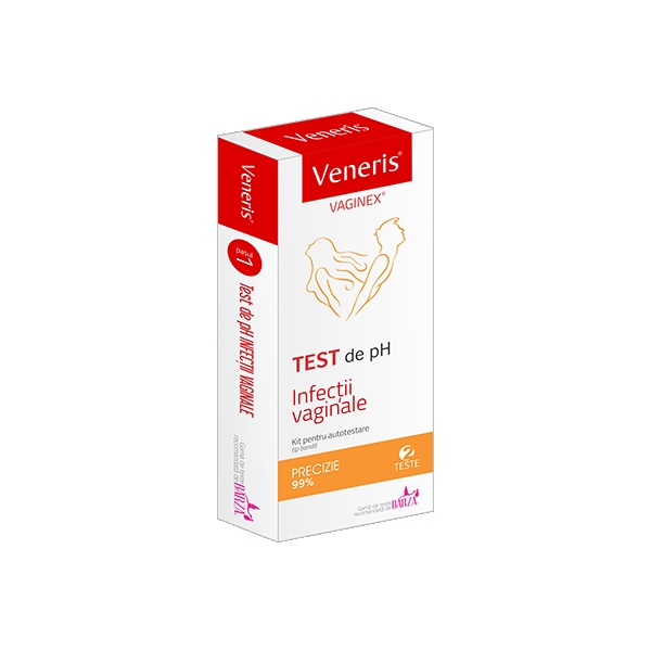 Veneris Test PH Infectii Vaginale x 2 teste | eFarma