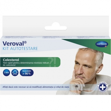 Veroval Test rapid pentru determinarea nivelului de colest | eFarma