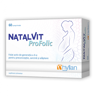 Natalvit PROFOLIC 60 comprimate, Hyllan | eFarma