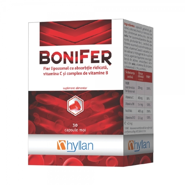 BoniFer, 30 capsule, Hyllan | eFarma