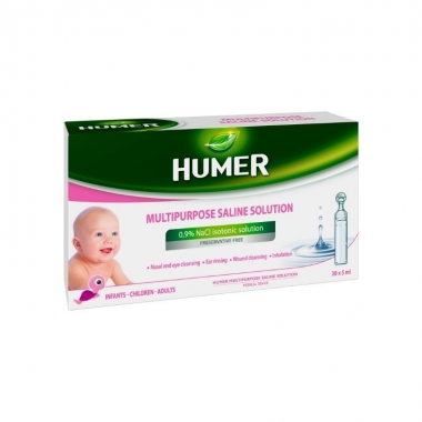 Solutie Izotonica Sterila 0,9% Humer, 30 x 5ml | eFarma